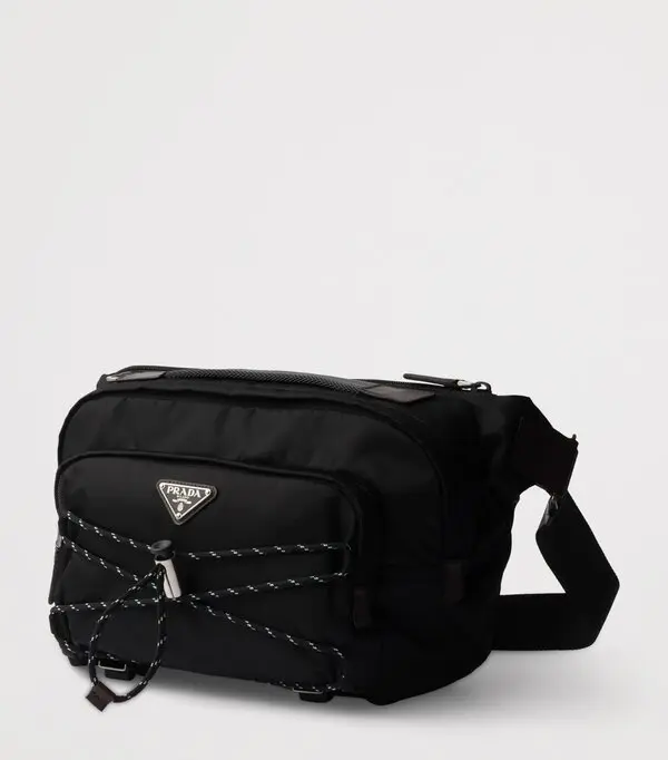 Prada Re-nylon And Leather Shoulder Bag