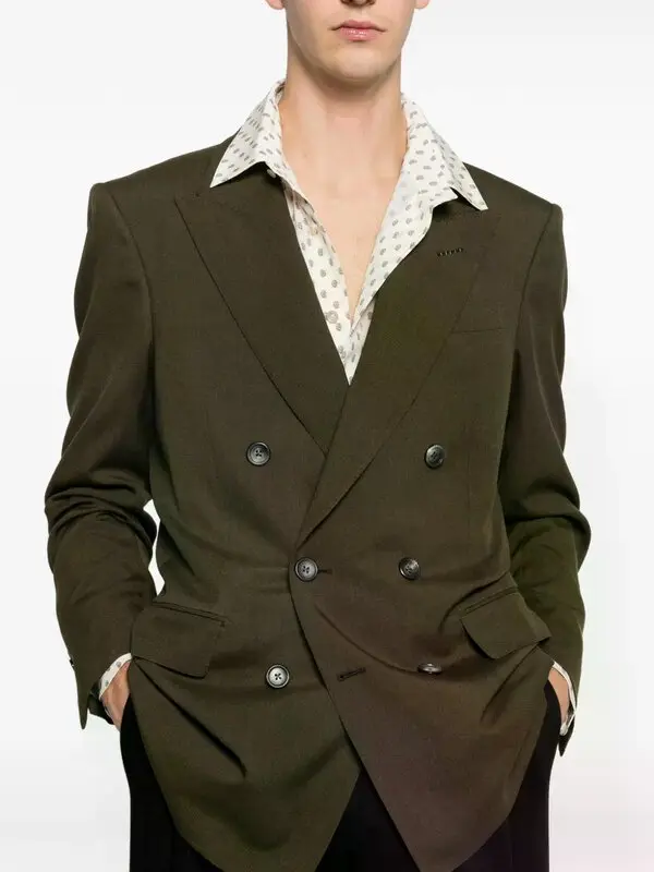 TOM FORD Peak-lapel Double-breasted Blazer
