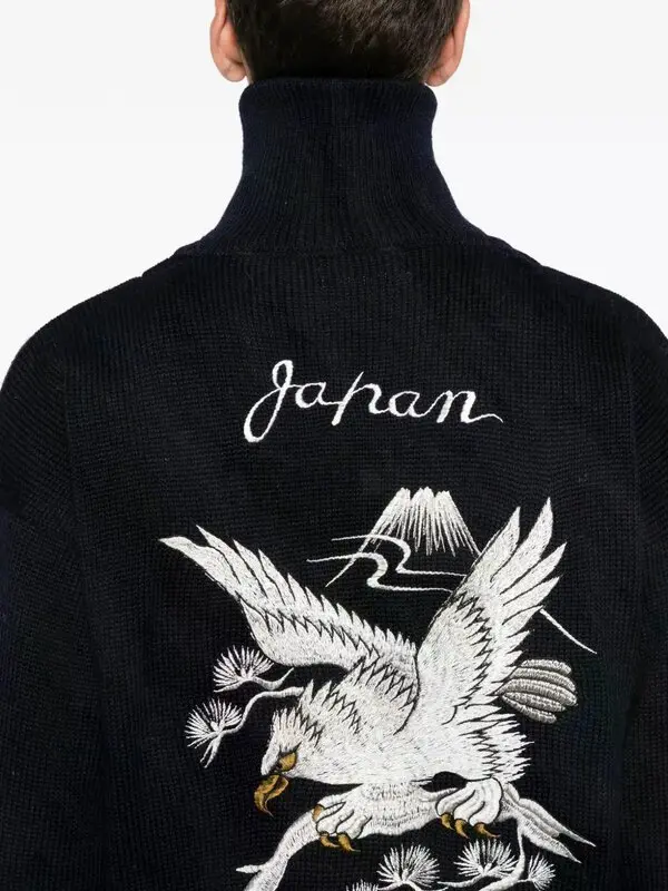 Junya Watanabe Zip-neck Sweater