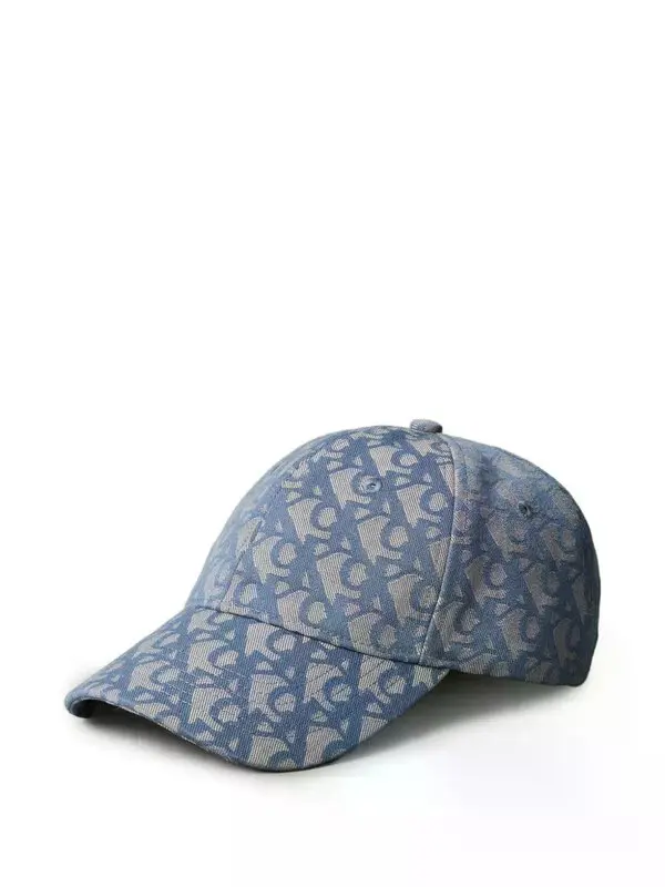 Calvin Klein Monogram Logo Cap - Blue