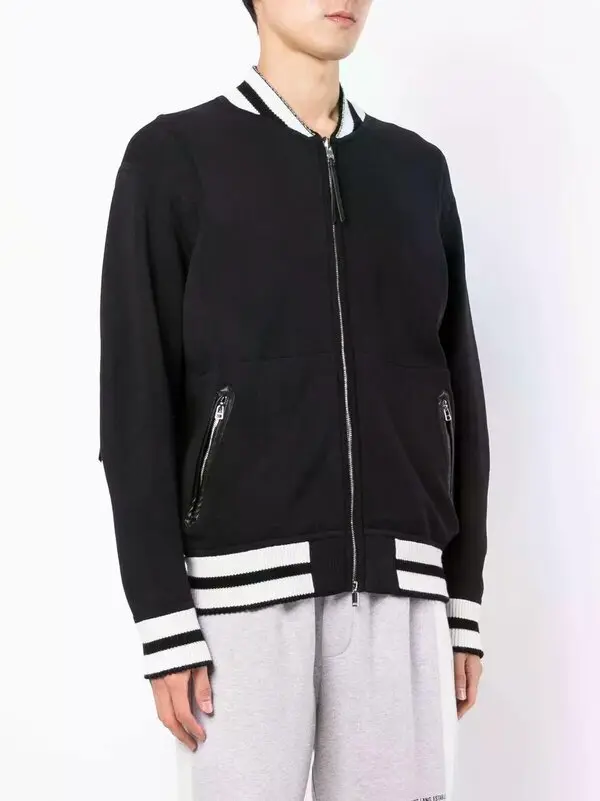 3.1 Phillip Lim Reversible Zip-sleeve Varsity Jacket