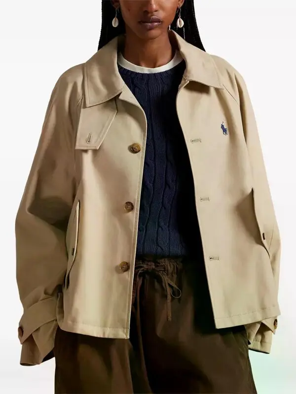 Polo Ralph Lauren Raglan-sleeves Jacket - Neutrals