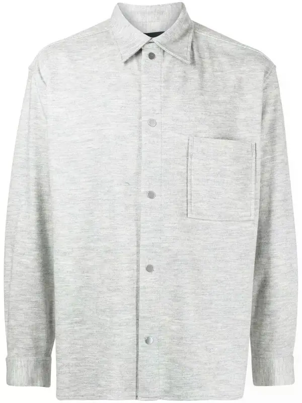 3.1 Phillip Lim Point-collar Flannel Shirt