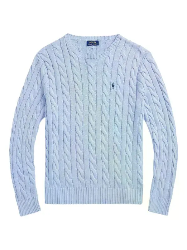 Polo Ralph Lauren Cable-knit Embroidered Sweater