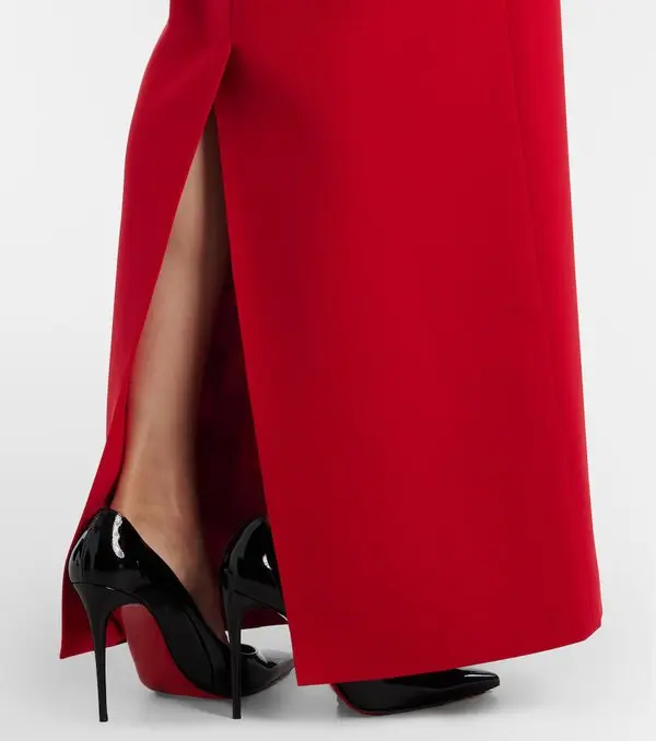 THE NEW ARRIVALS ILKYAZ OZEL Noa Bow-detail Strapless Gown