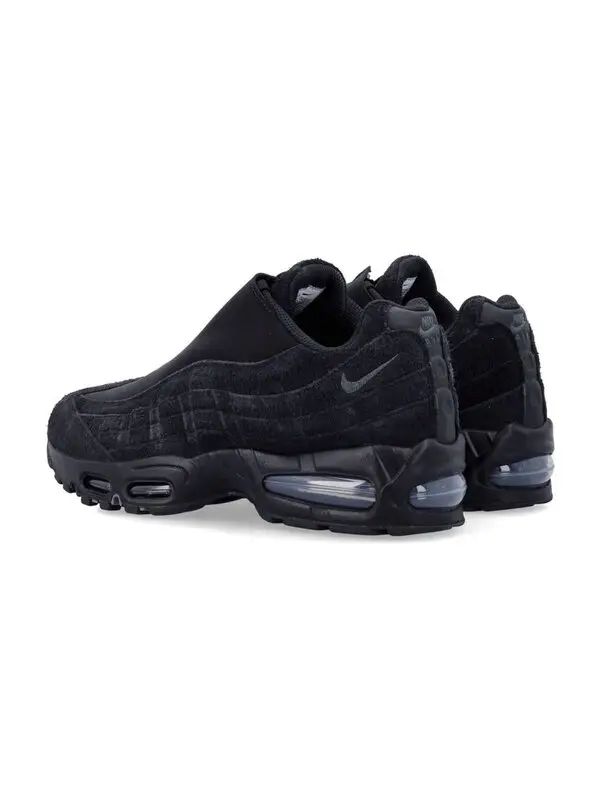 Nike Air Max 95 Big Bubble Zipped Sneakers In Black - 11% Off
