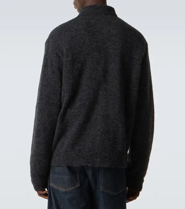 Our Legacy Evening Alpaca-blend Cardigan - Grey