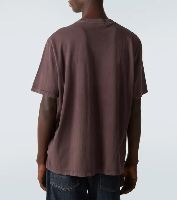 Our Legacy Box Cotton Jersey T-shirt - Brown