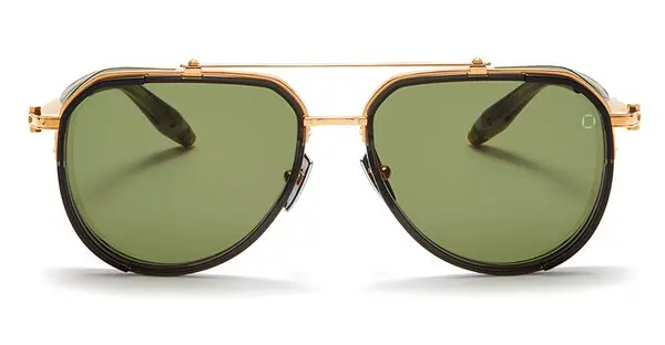 AKONI Sunglasses - Gold, Grey