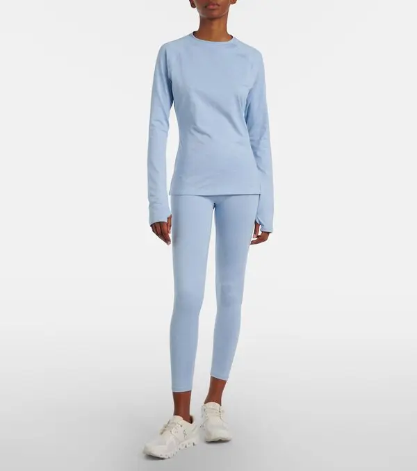 Varley Always Warm Jersey Leggings - Blue
