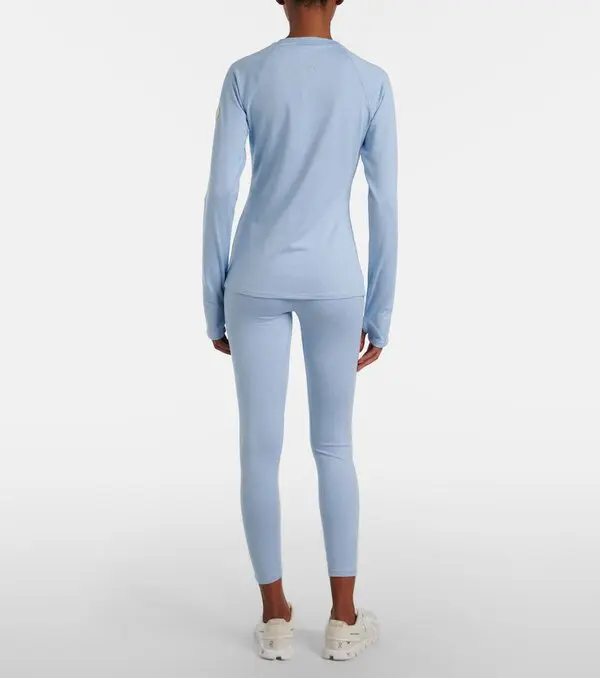 Varley Always Warm Jersey Leggings - Blue