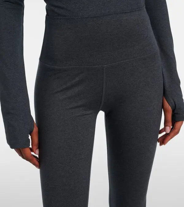 Varley Always Warm Jersey Stirrup Leggings - Black