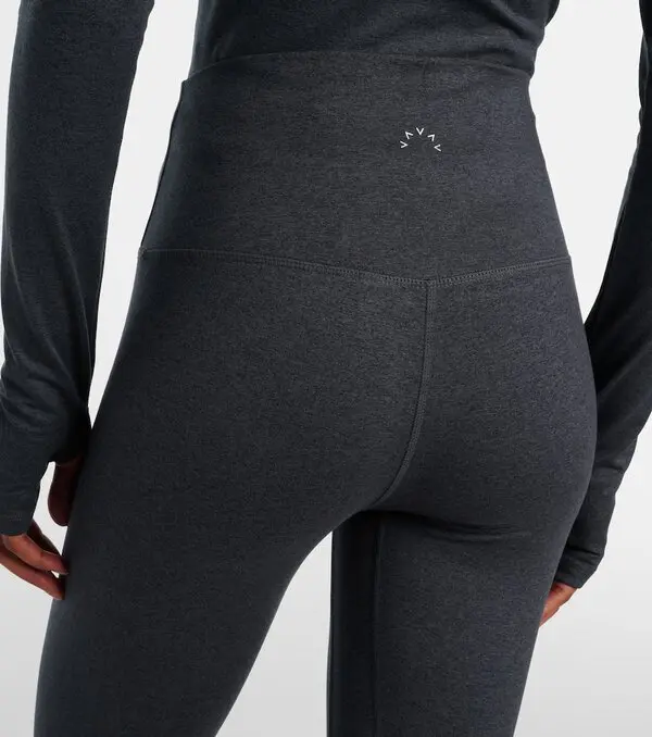 Varley Always Warm Jersey Stirrup Leggings - Black