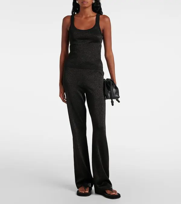 Missoni High-rise Flared Pants - Black