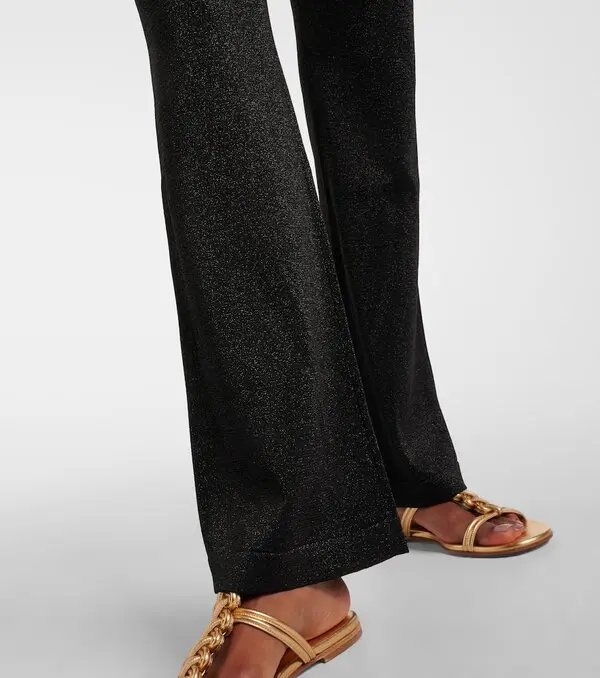 Missoni High-rise Flared Pants - Black