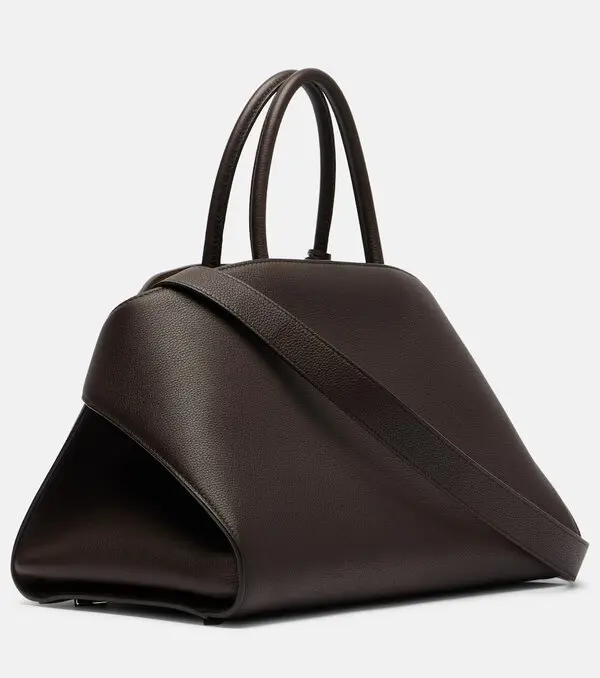 FERRAGAMO Hug Medium Leather Tote Bag