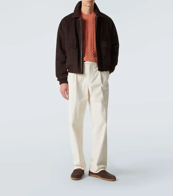 TOD'S Suede Loafers - Brown
