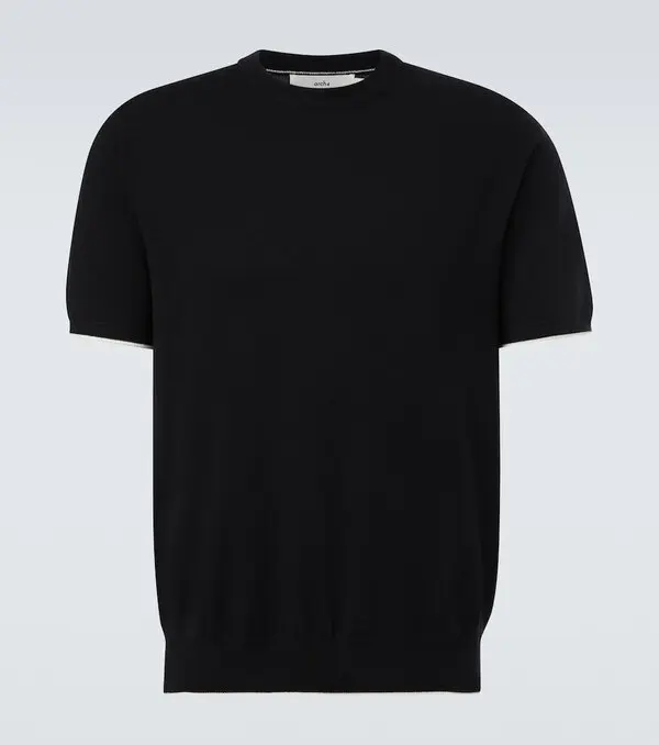 Arch4 Cashmere Crewneck Sweater - Black