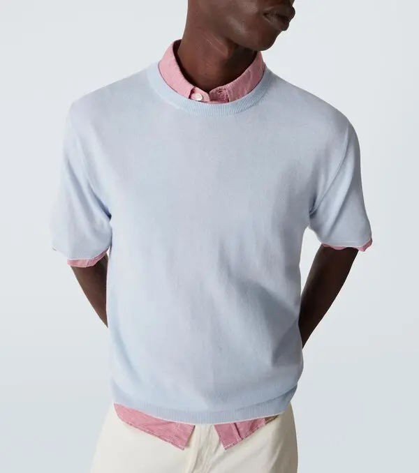 Arch4 Cashmere Crewneck Sweater - Blue