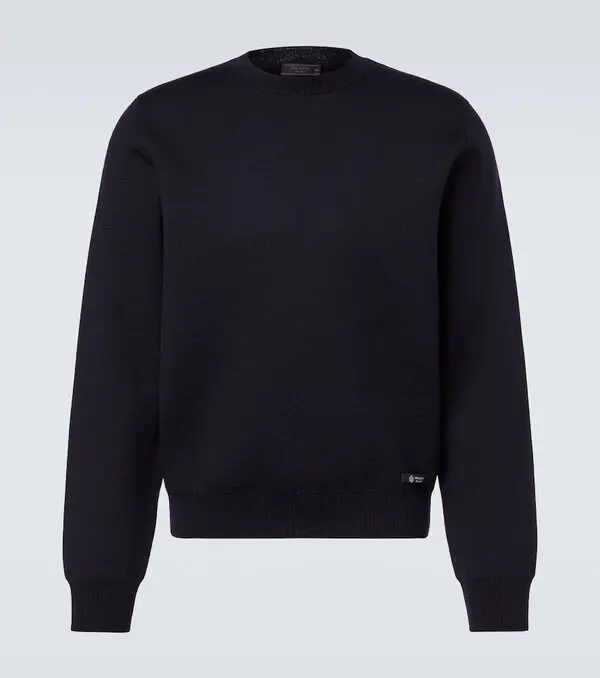 Prada Wool-blend Sweater - Blue