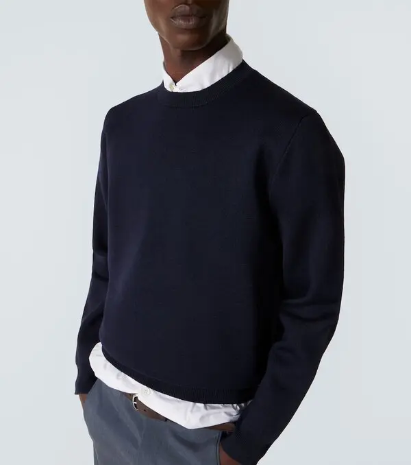 Prada Wool-blend Sweater - Blue
