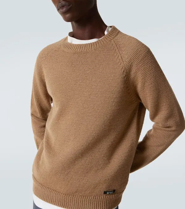 Prada Virgin Wool Sweater - Brown
