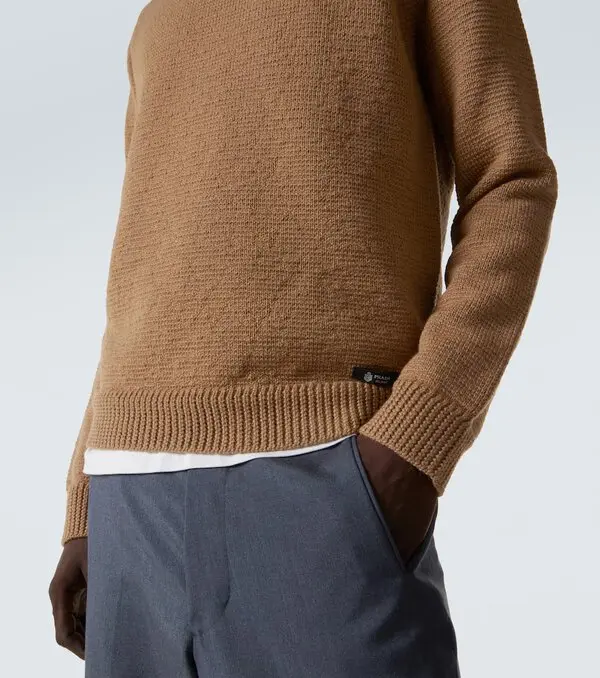 Prada Virgin Wool Sweater - Brown