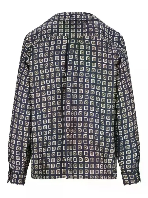 Max Mara Patterned Buttoned Shirt