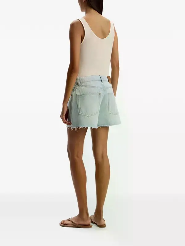 12 STOREEZ Frayed Denim Shorts