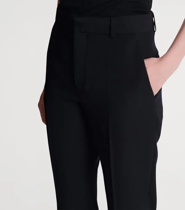 Balmain Virgin Wool Straight-leg Trousers