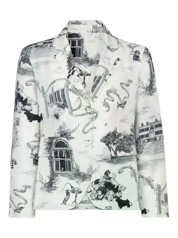 Thom Browne Long-sleeved Blazer