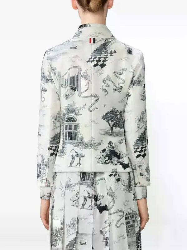 Thom Browne Long-sleeved Blazer