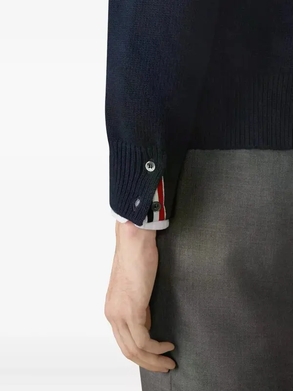 Thom Browne Lunar New Year Intarsia 4-bar Hoodie