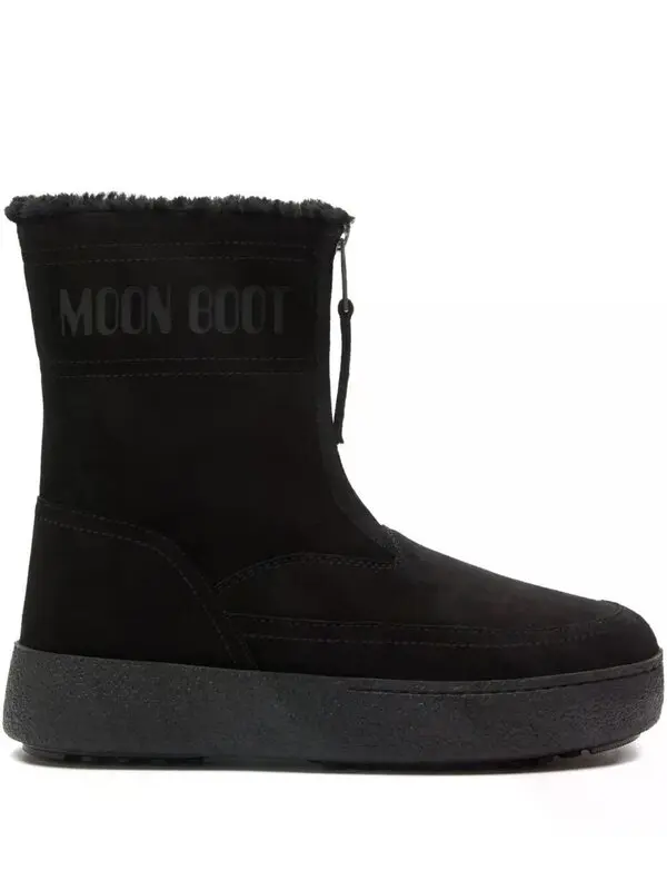 Moon Boot Ltrack Lara Zip-front Shearling Boots