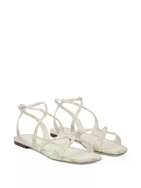JIMMY CHOO Ayla Sandals - Brown