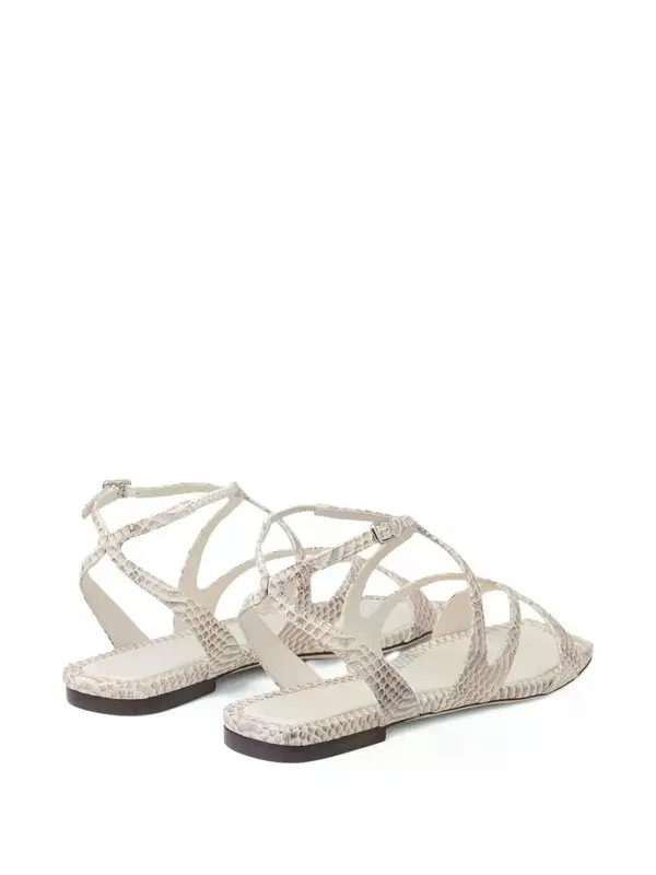 JIMMY CHOO Ayla Sandals - Brown