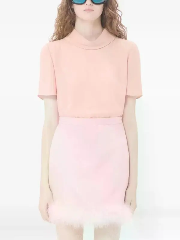 Valentino Garavani Georgette Top - Pink