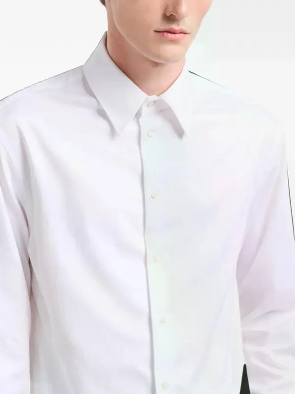 Emporio Armani Long-sleeves Cotton Shirt