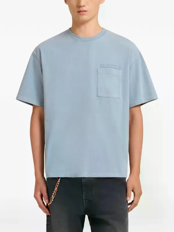 Marni Chest-pocket Short-sleeves T-shirt - Blue