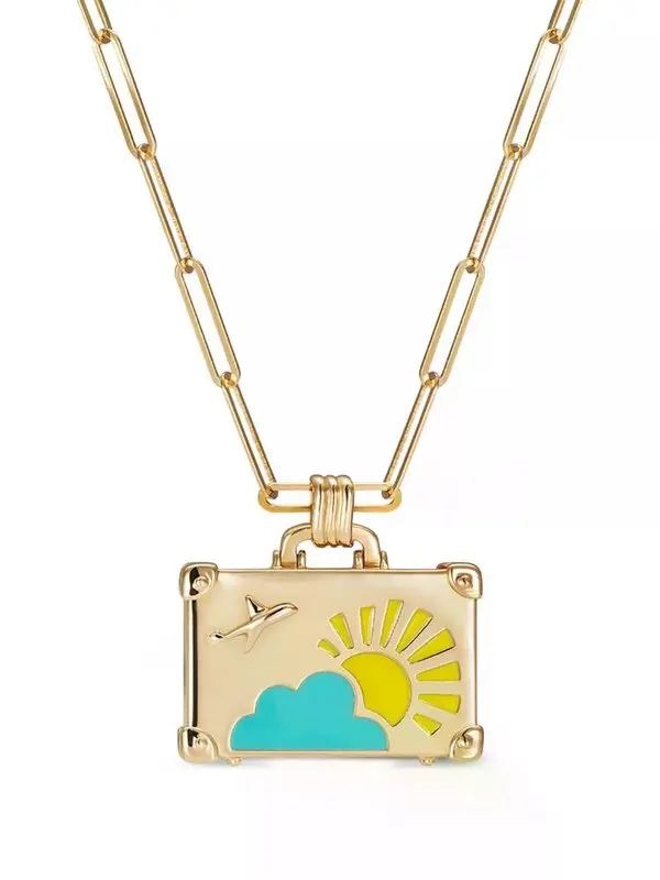 NEVERNOT Weekend Trip Necklace - Gold