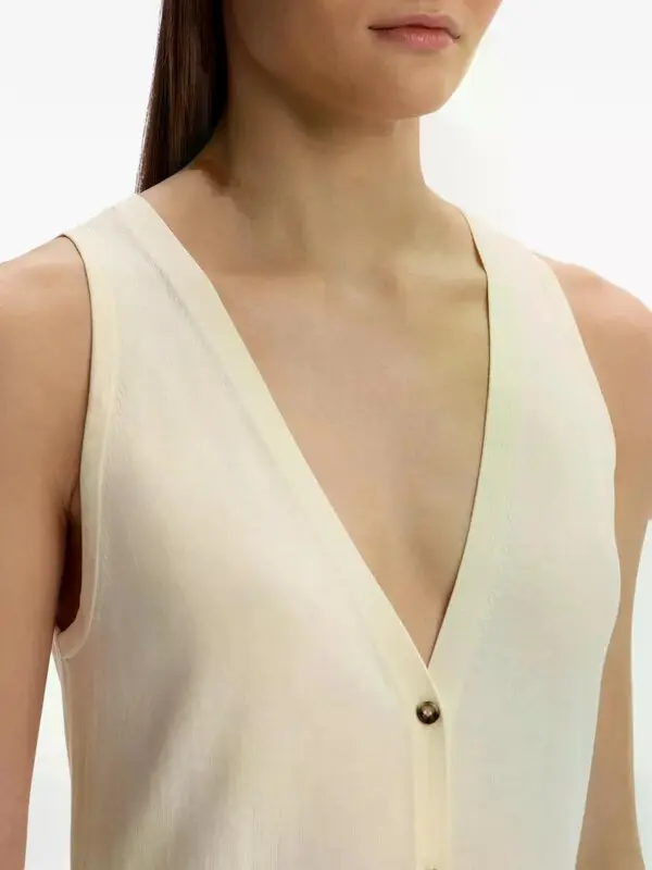 12 STOREEZ Buttoned Maxi Dress - Neutrals
