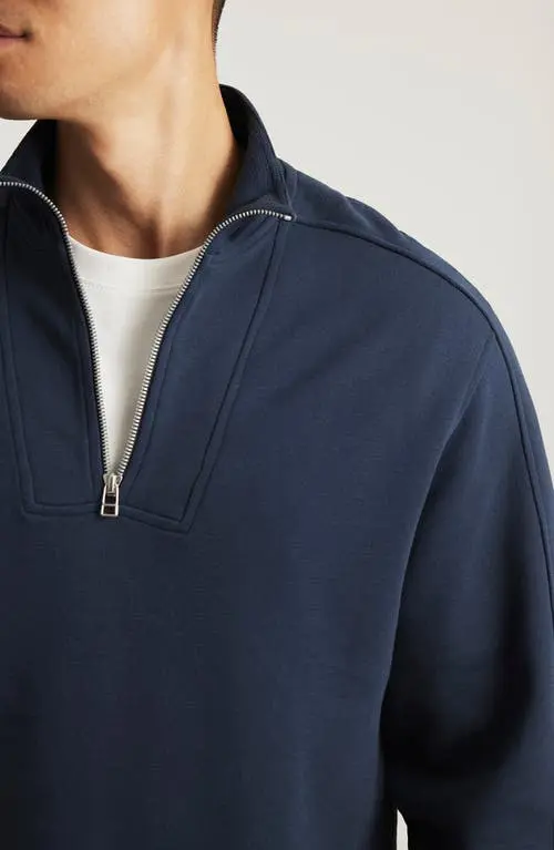 MAVI Half Zip Fleece Sweatshirt