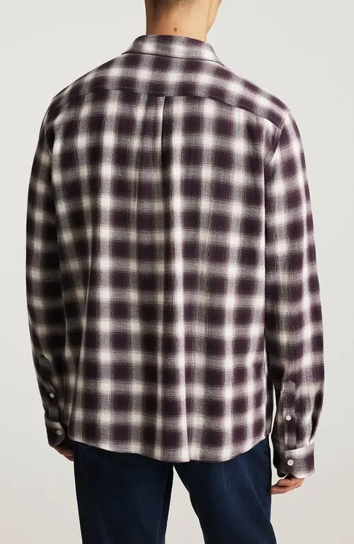 MAVI Plaid Cotton Button-up Shirt