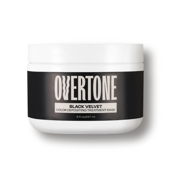 OVERTONE Semi Permanent Color-depositing Deep Conditioning Mask - Black Velvet