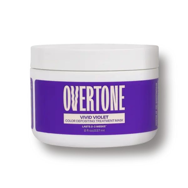 OVERTONE Semi Permanent Color-depositing Deep Conditioning Mask - Vivid Violet