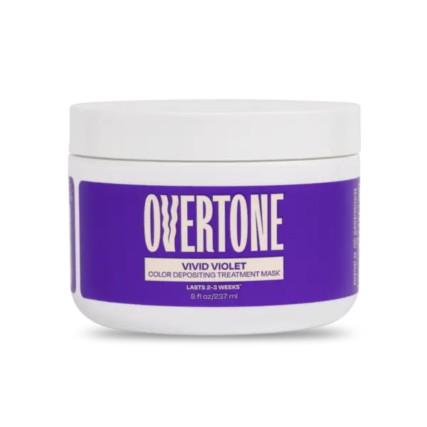 OVERTONE Semi Permanent Color-depositing Deep Conditioning Mask - Vivid Violet