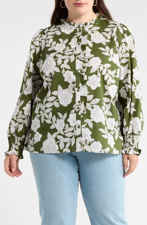 SUGARLIPS Haizley Floral Top