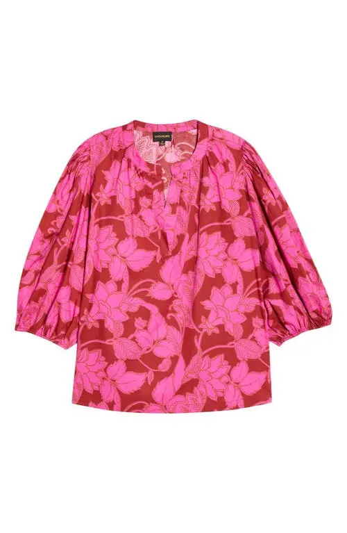 SUGARLIPS Craney Floral Print Top