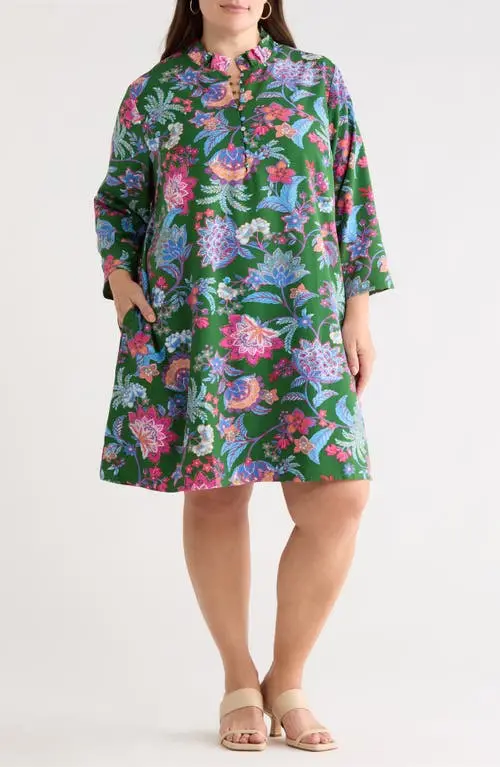 SUGARLIPS Elara Ruella Floral Ruffle Dress