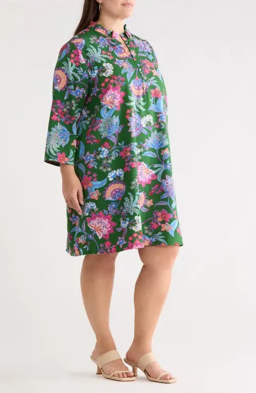 SUGARLIPS Elara Ruella Floral Ruffle Dress